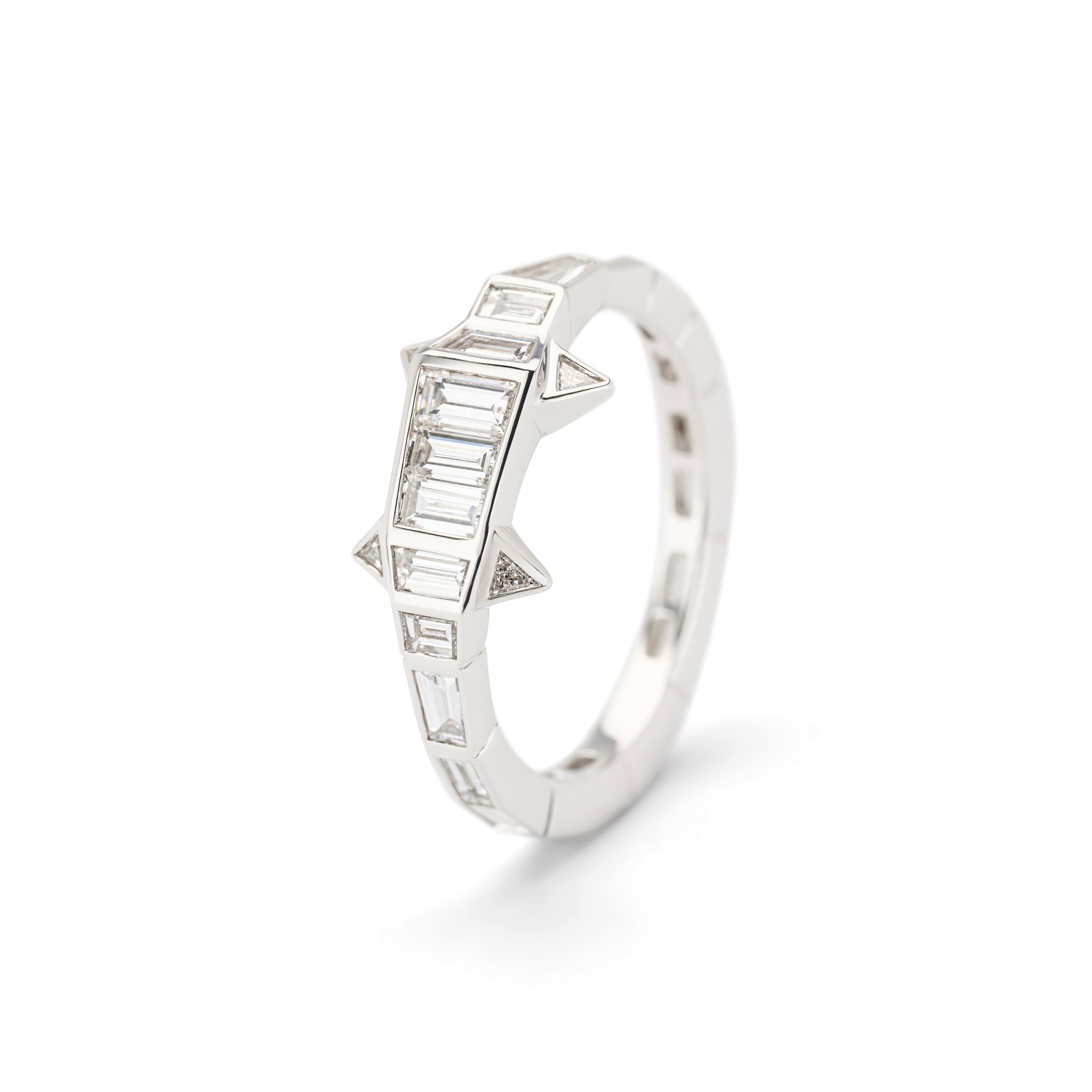 Diamond Alligator Ring – Bibi van der Velden