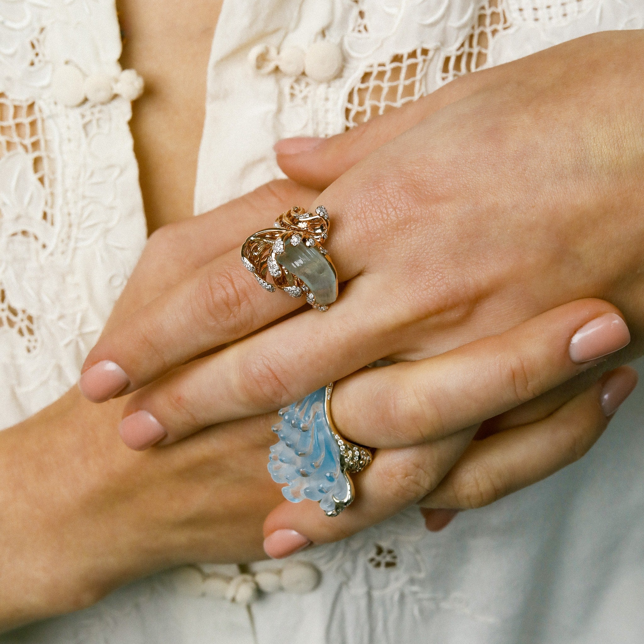 Sea Foam Ring – Bibi van der Velden