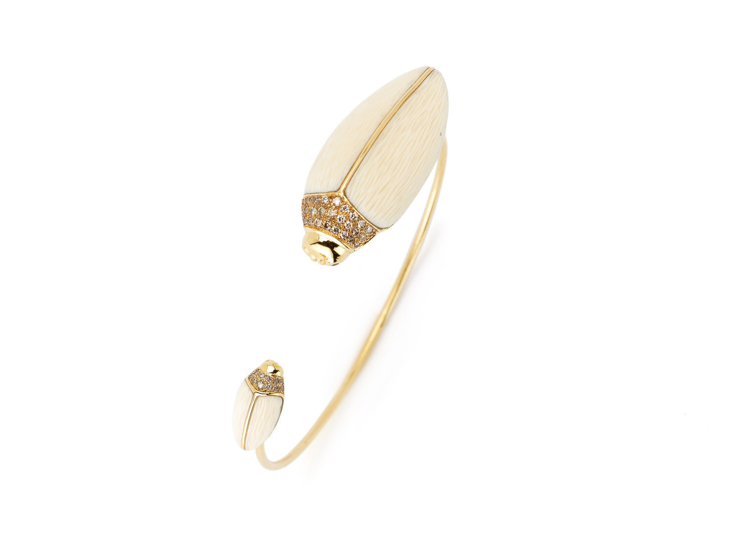 Scarab Mammoth Bangle – Bibi van der Velden